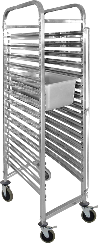 Stainless Steel Single-line Gn Pan Trolley from China manufacturer ...